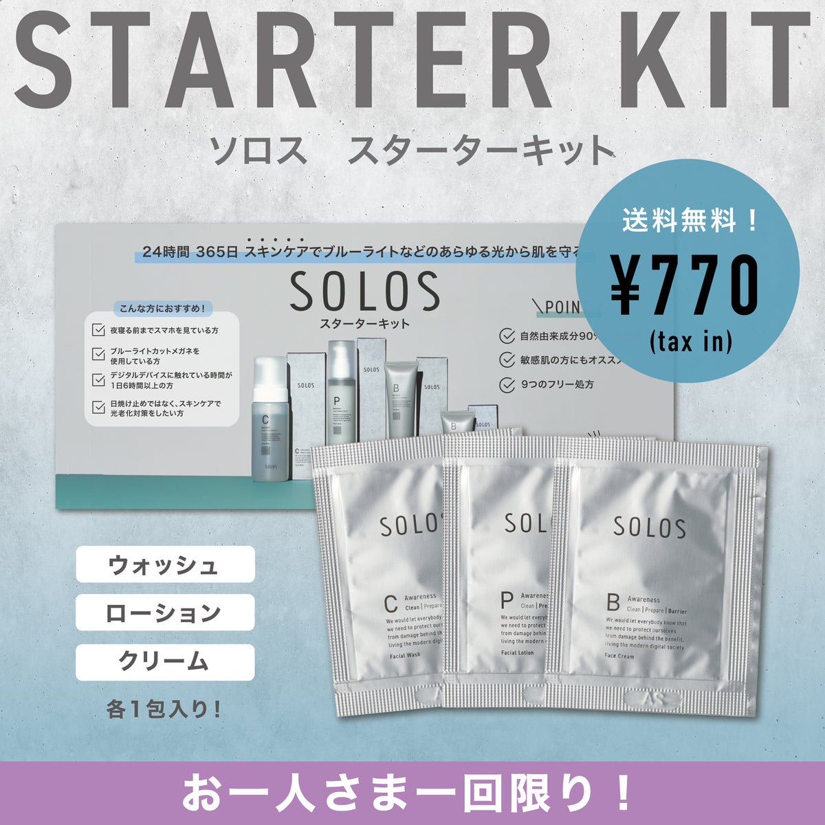 ソロス スターターキット – SOLOS